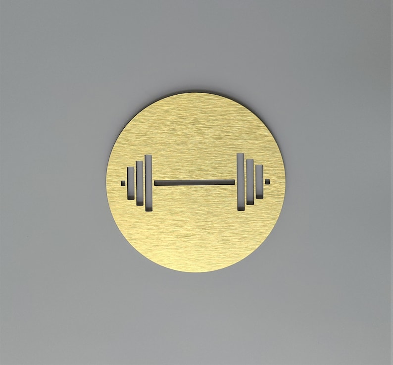 GYM Door Sign. Fitness Center Sign. Training Room Sign. - Etsy