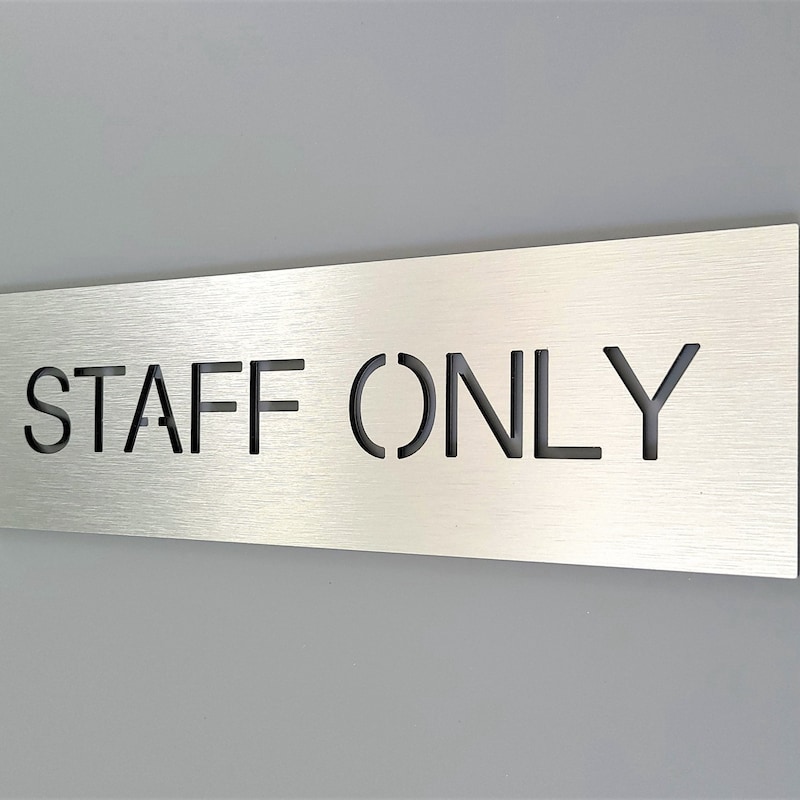 Hanging No Entry - Etsy