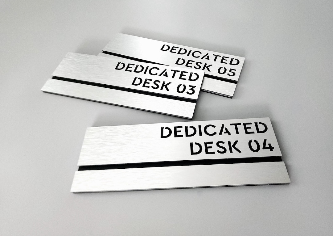 Custom Text Door and Wall Signs. Custom Quote Sign. Modern Business ...