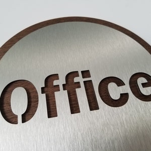 Modern Office Sign. Office Sign for Door. Business Door Signs. - Etsy