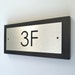 Hotel Room Numbers. Modern Apartment Numbers. Door Number Plaque. - Etsy