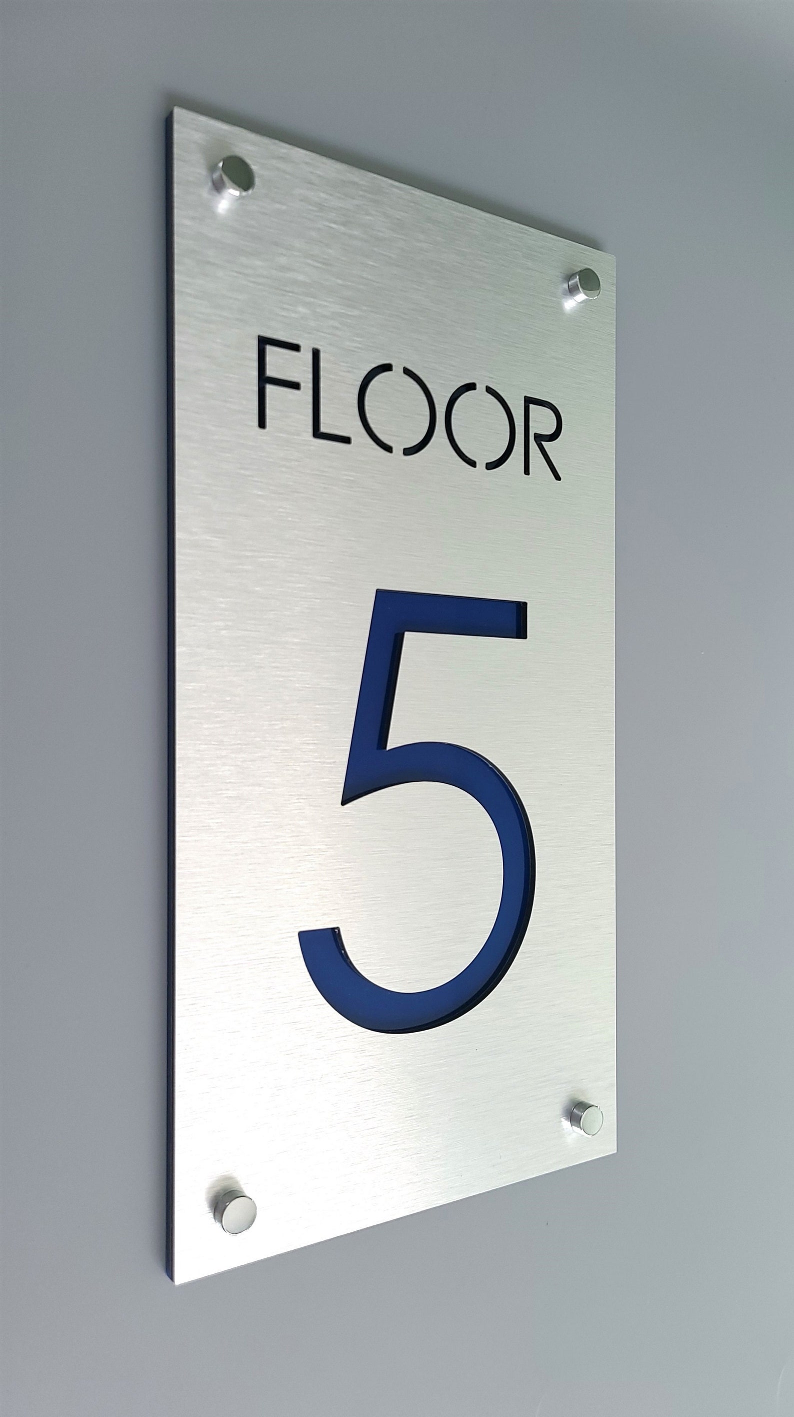 Floor Number Sign. Floor Numbers and Letters. Level Numbering Sign ...