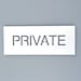 Private Sign for Office Doors. Do Not Enter Sign. Private Entry Signage ...