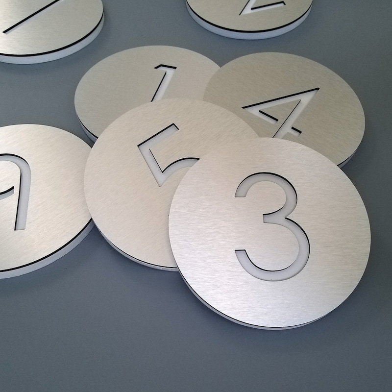 Round Sign With Vinyl - Etsy