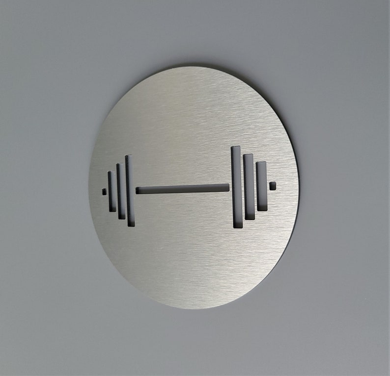 GYM Door Sign. Fitness Center Sign. Training Room Sign. - Etsy