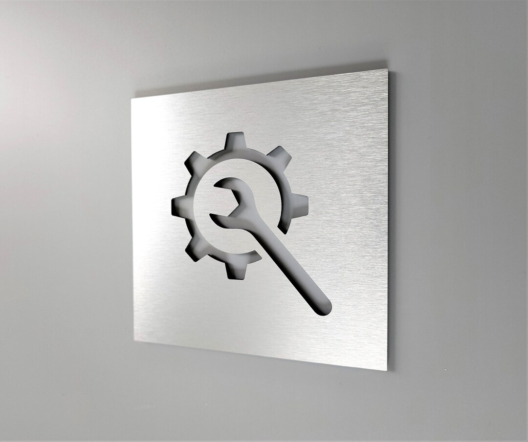 Mechanical Room Sign. Door Sign for Mechanical Room. Identification ...