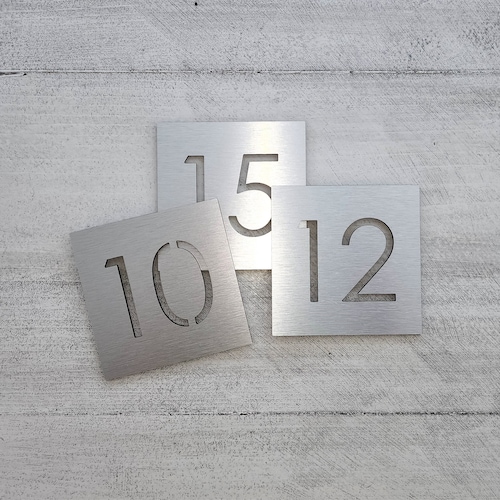 Hotel Room Numbers. Modern Apartment Numbers. Door Number - Etsy