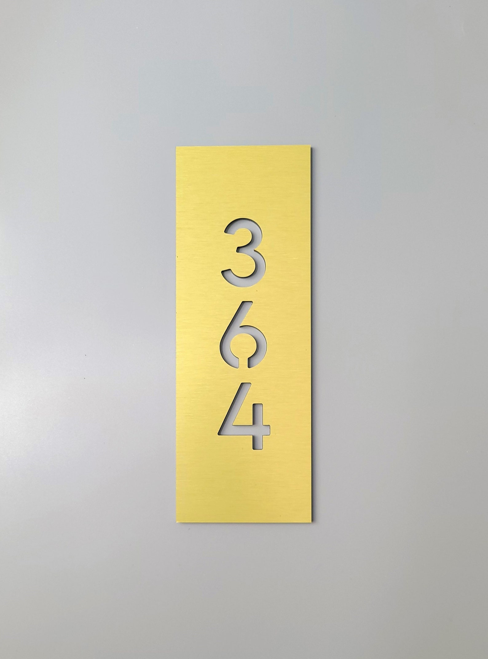 Vertical Apartment Numbers. Door Numbers for Hotel Rooms. - Etsy