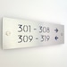 Customizable Directional Sign. Office and Business Wayfinding Signs ...