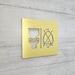 Gender Neutral Restroom Signs. All Gender Bathroom Signs. Bathroom ...