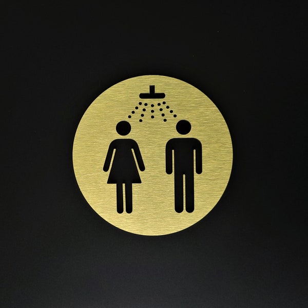 Female Shower Sign - Etsy