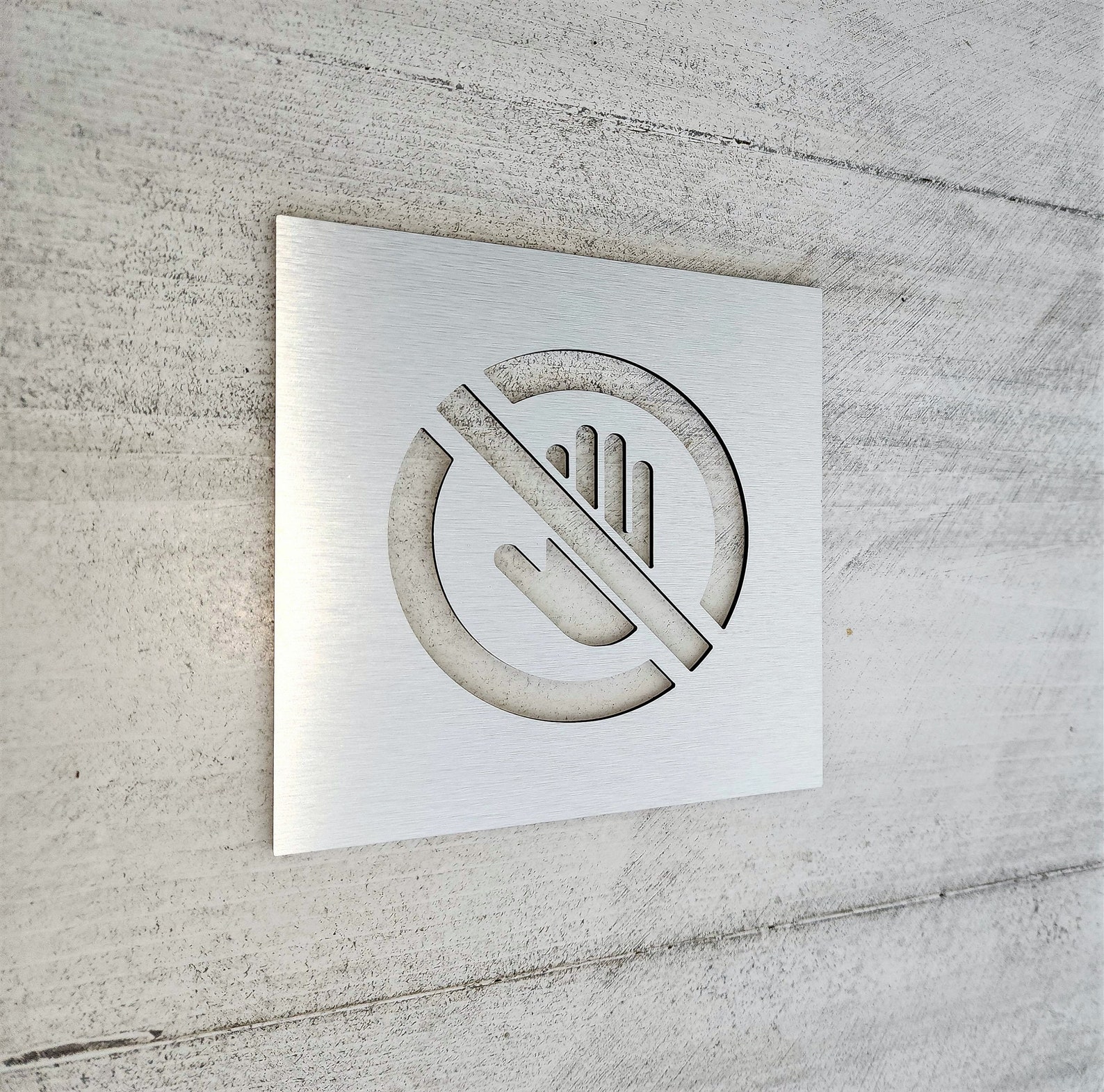 No Entry Hand Sign. Not Allowed Hand Sign. Stop Hand Symbol. - Etsy UK