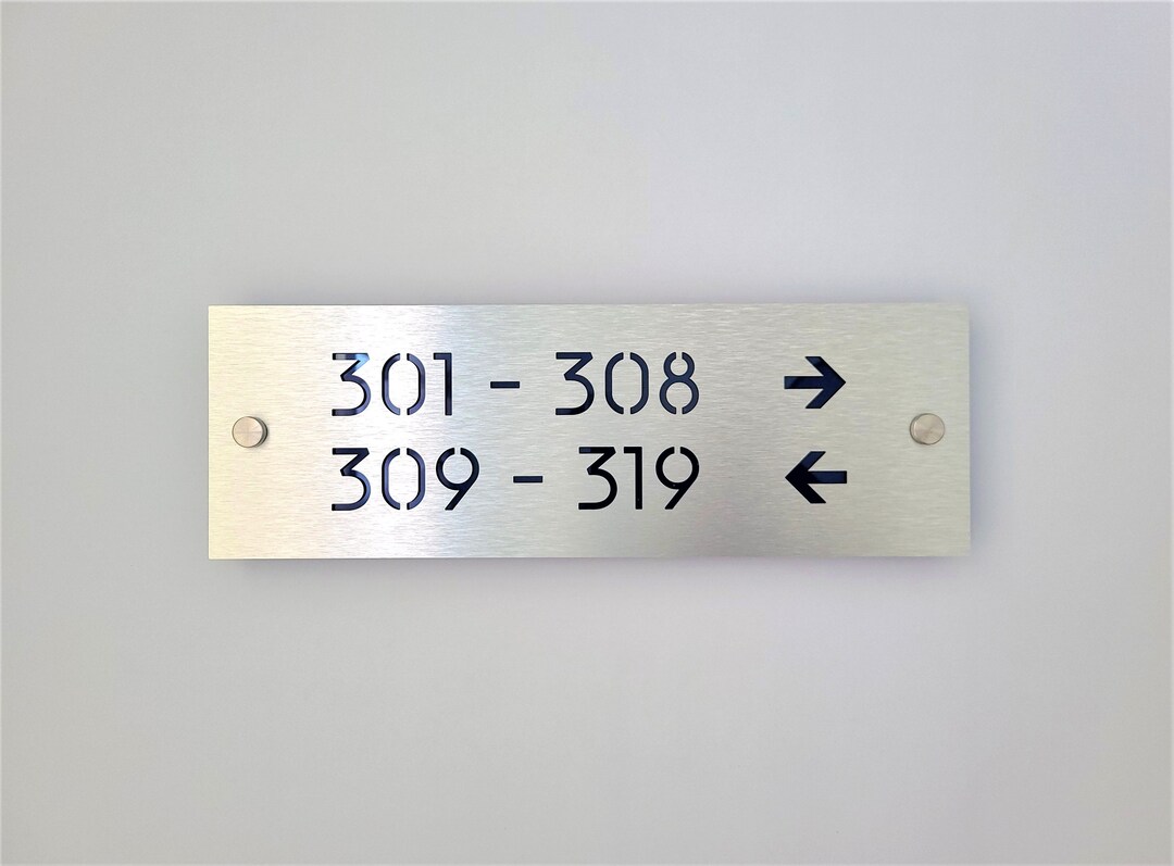 Customizable Directional Sign. Office and Business Wayfinding Signs ...