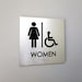 Employees' Restroom Only Sign. ADA Compliant Bathroom Signs. Employees ...