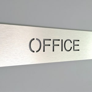 Custom Quote Door Sign for Business. Modern Office Signage. - Etsy