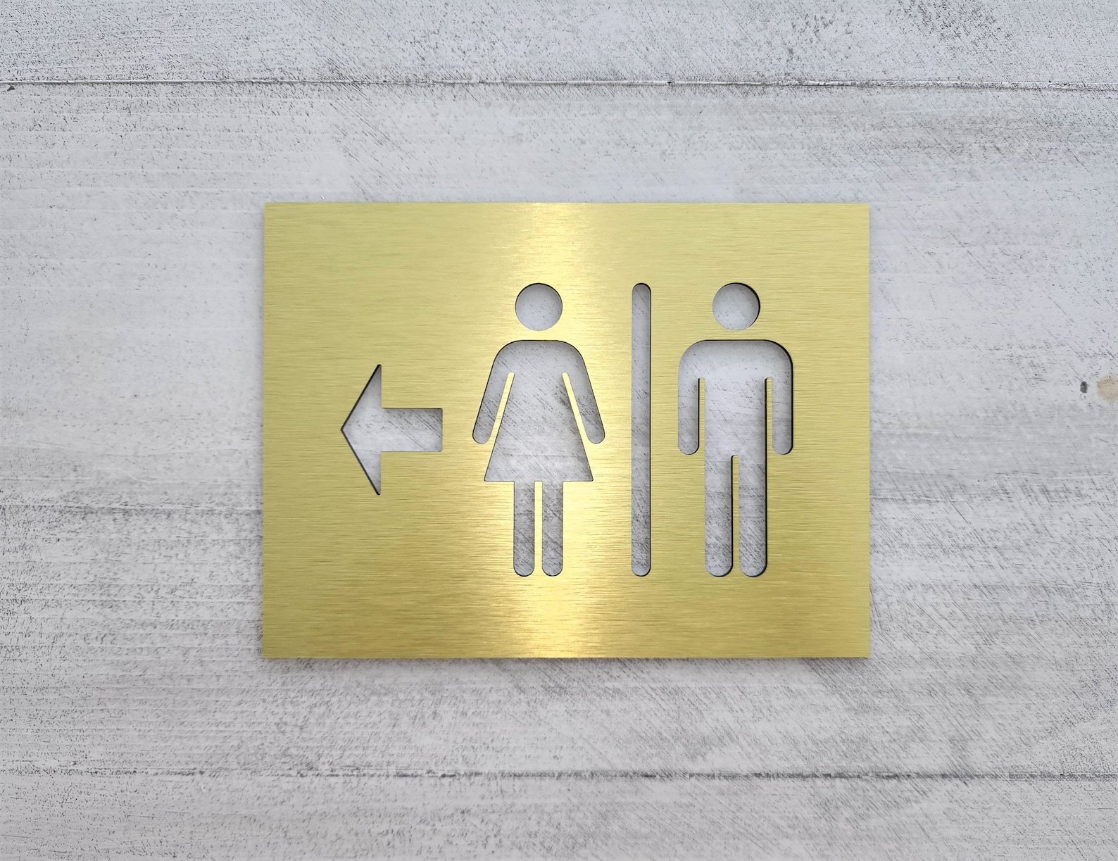 Restroom Directional Signs. Bathroom Signs With Arrows. Arrow Signs for ...