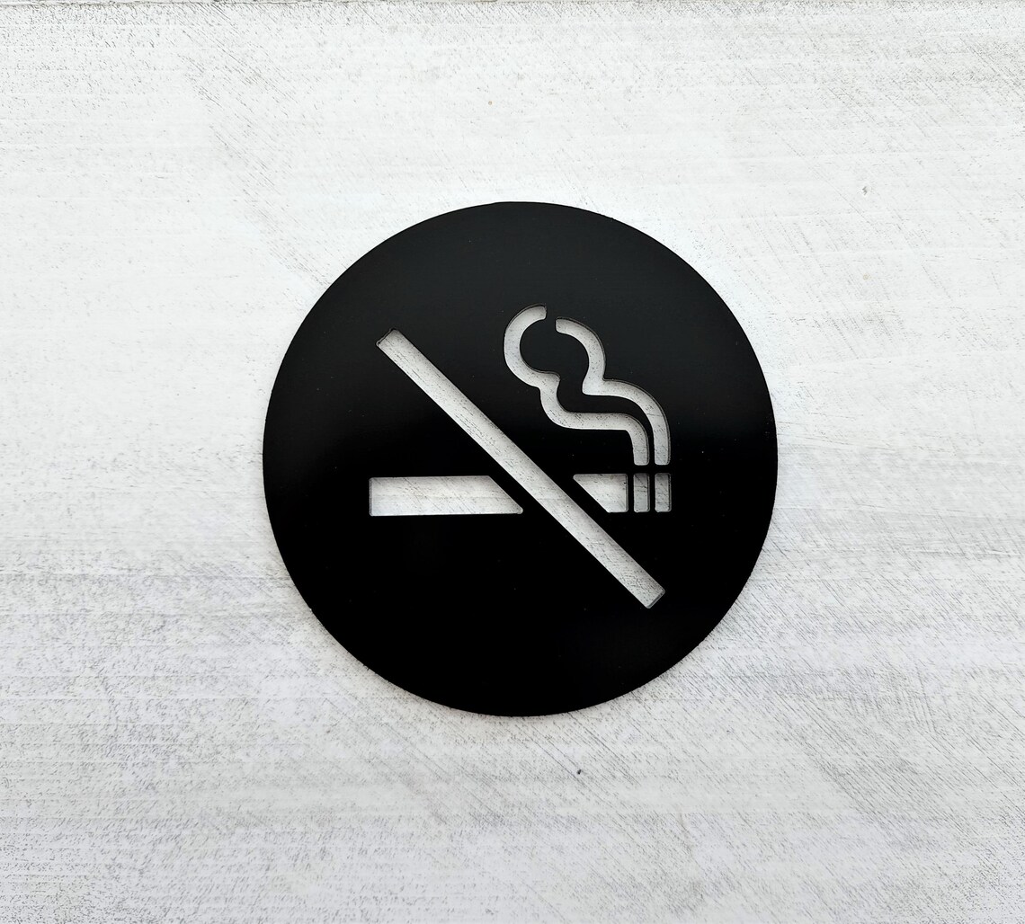 No Smoking Pictogram Sign. No Smoking Symbol Signs. Safety Signs ...