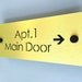 Custom Directional Sign. Hotel Room Directional Signs. Wayfinding Signs ...
