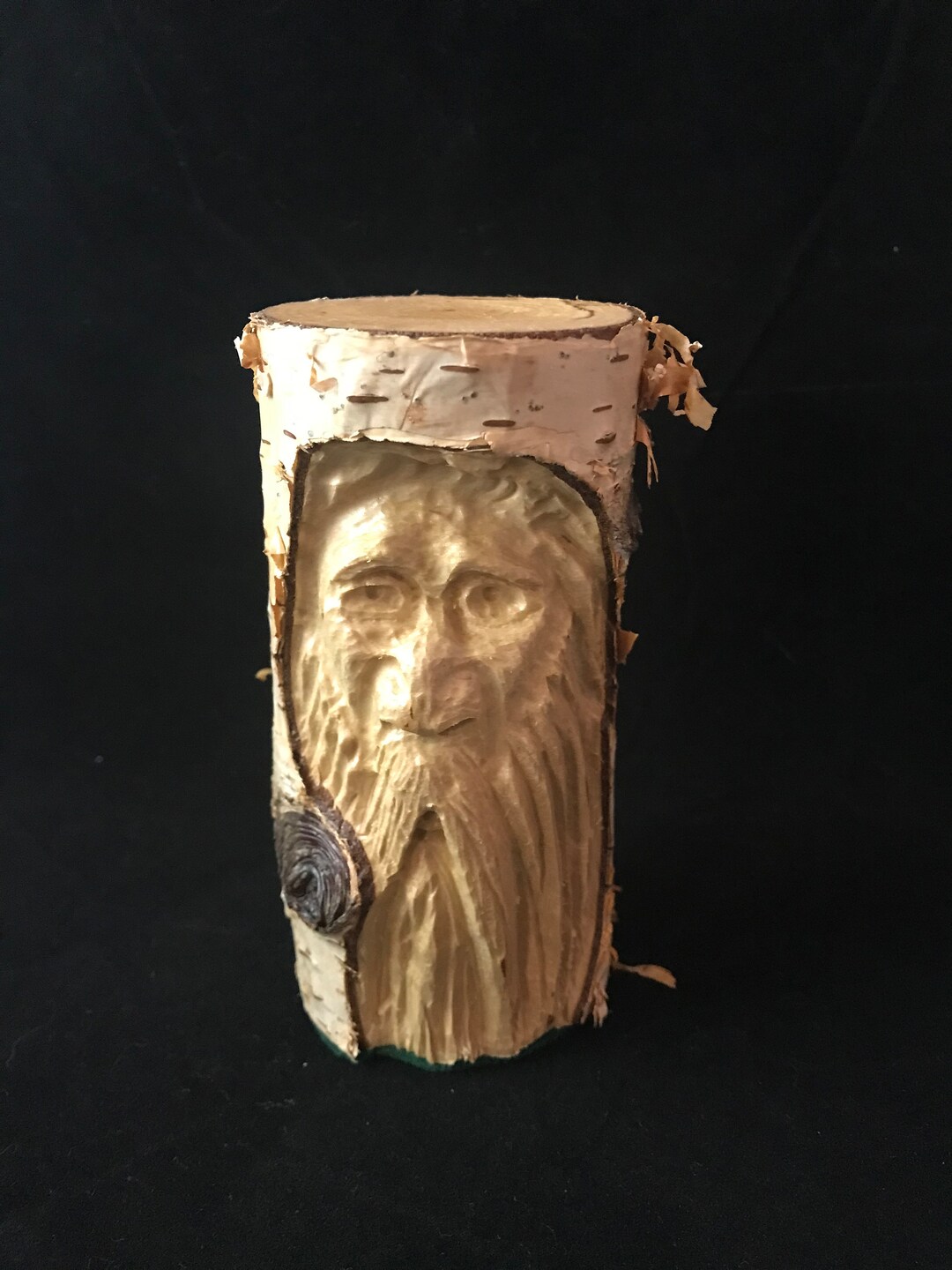 Hand Carved Tree Spirit-birch 02 - Etsy