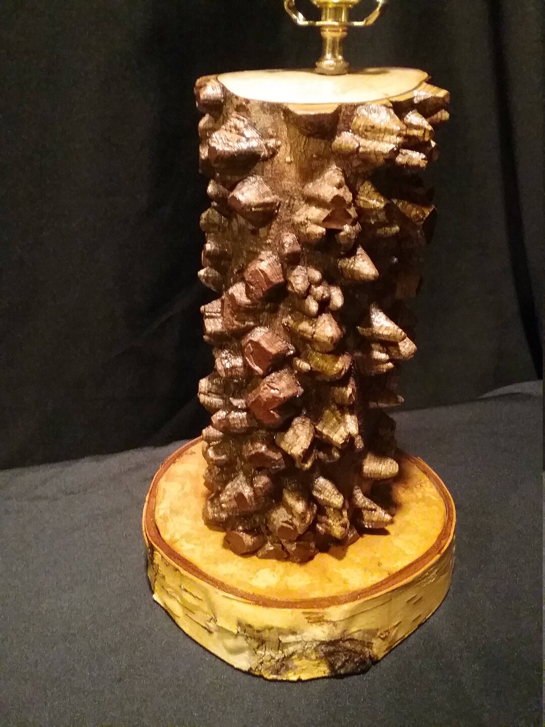 Toothache Tree Log Lamp - Etsy