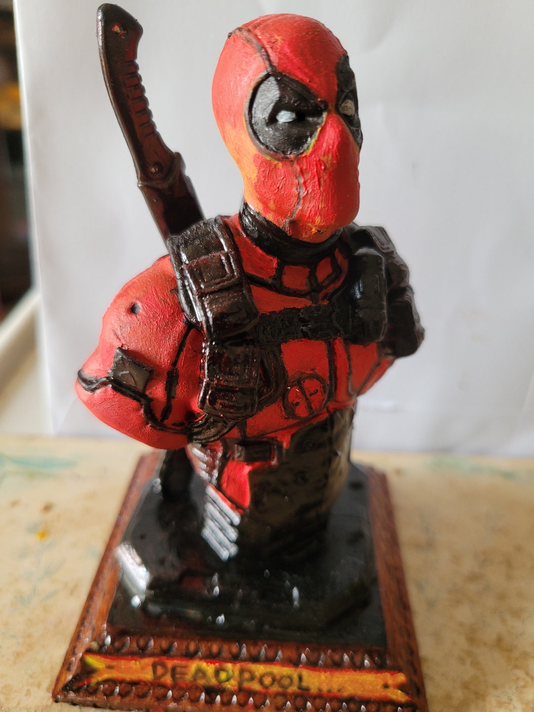 Deadpool Resin Bust... - Etsy