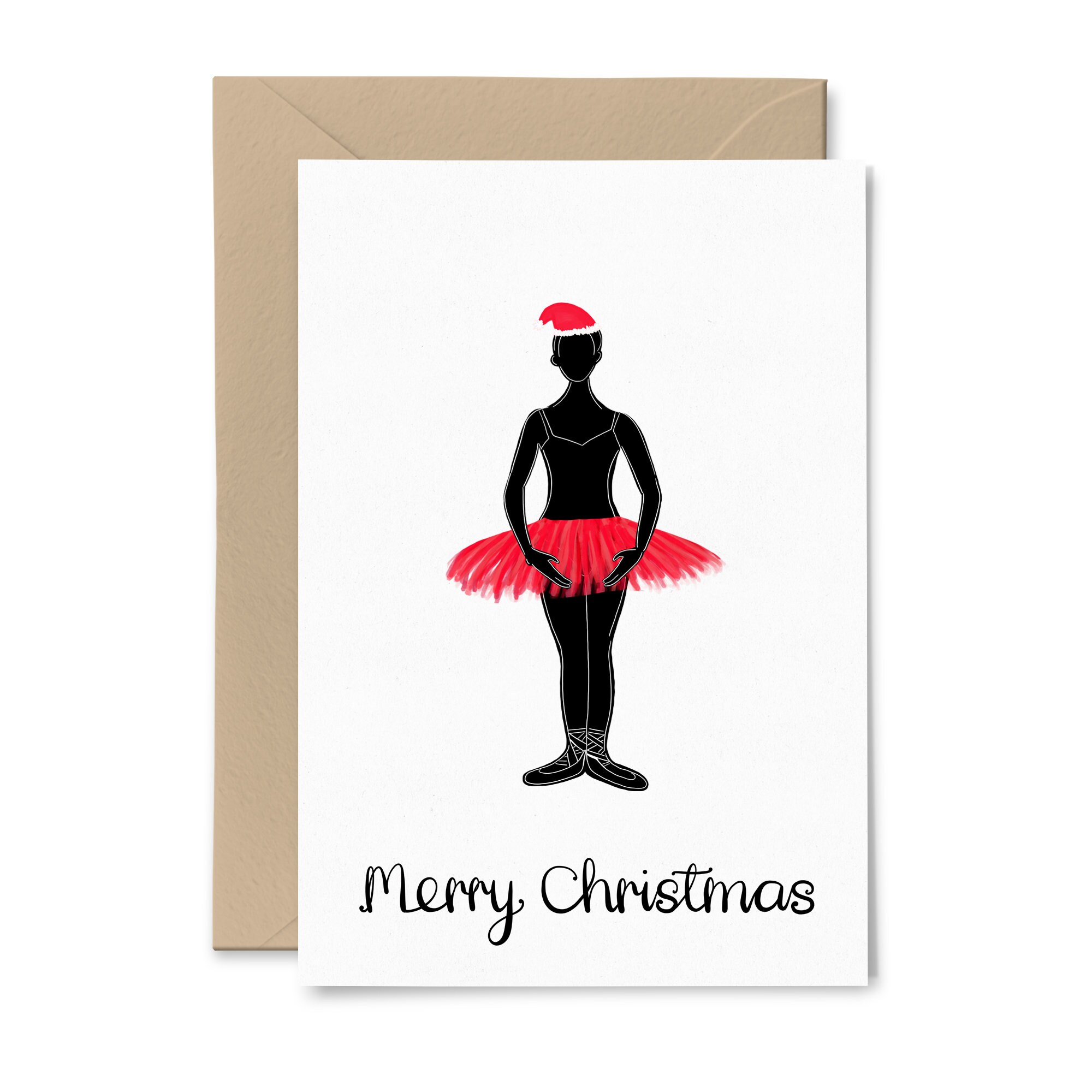 Ballerina Christmas Cards Set of 6 Ballet Holiday Cards | Etsy