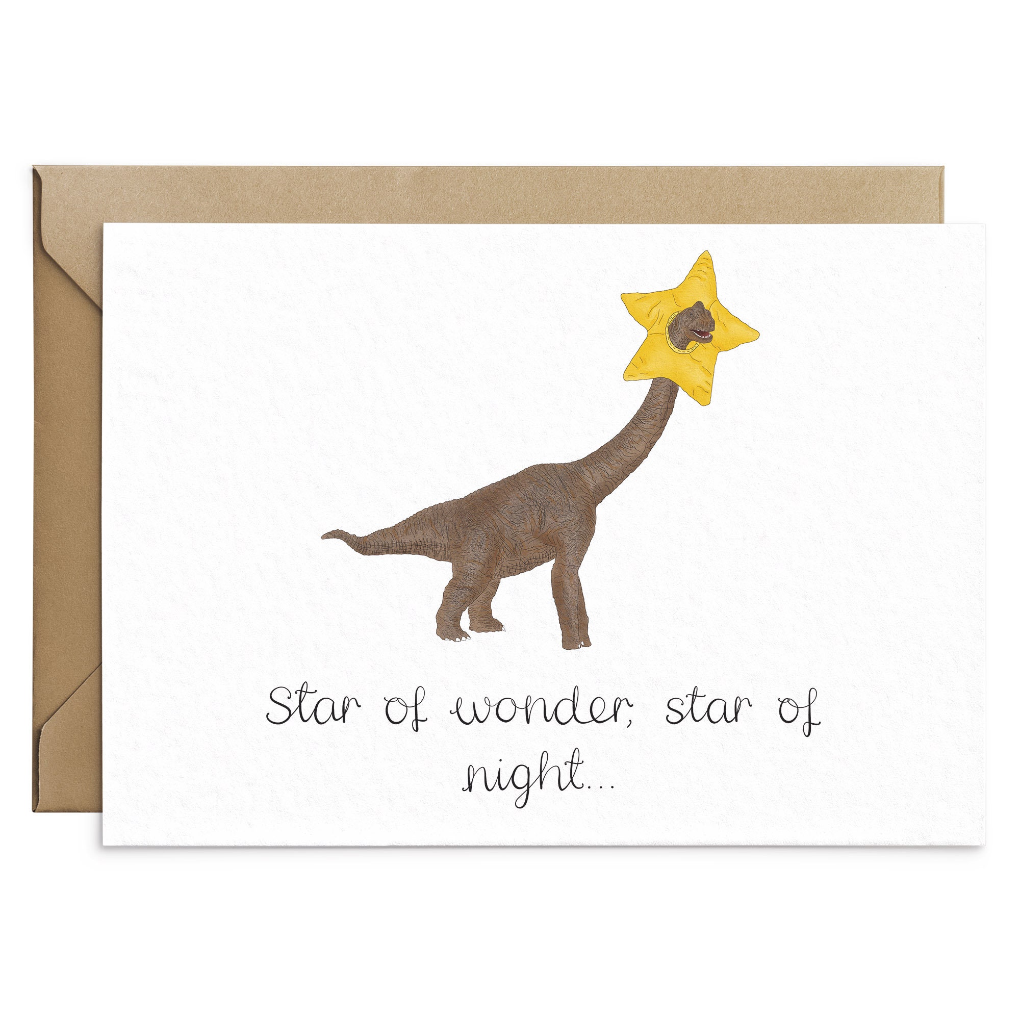 Dinosaur Nativity Christmas Cards Set of 6 Quirky Holiday - Etsy