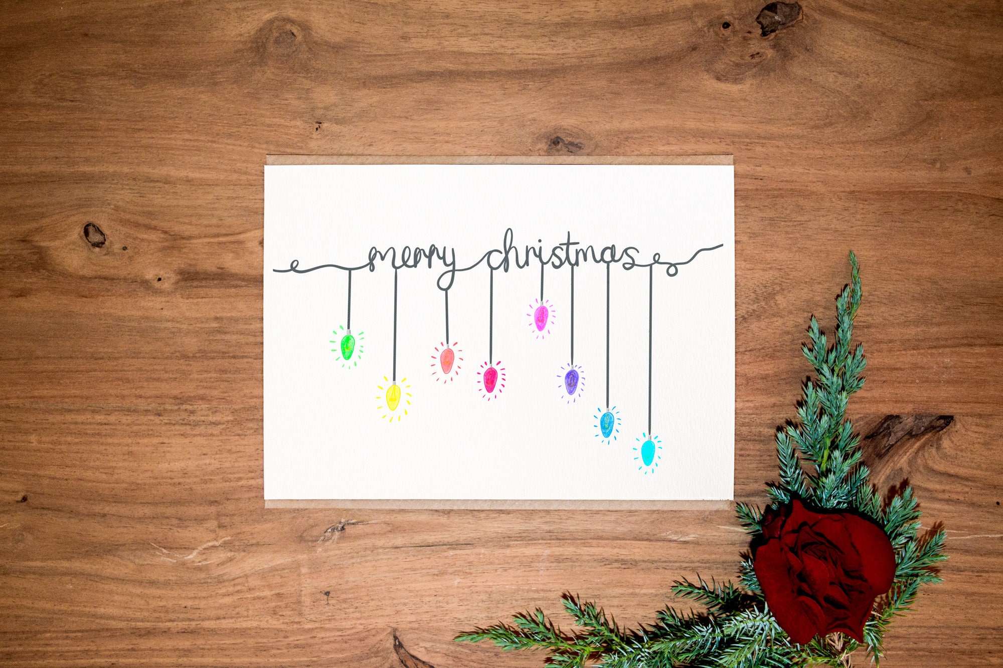 Christmas Card Pack Hand Drawn Christmas Cards | Etsy