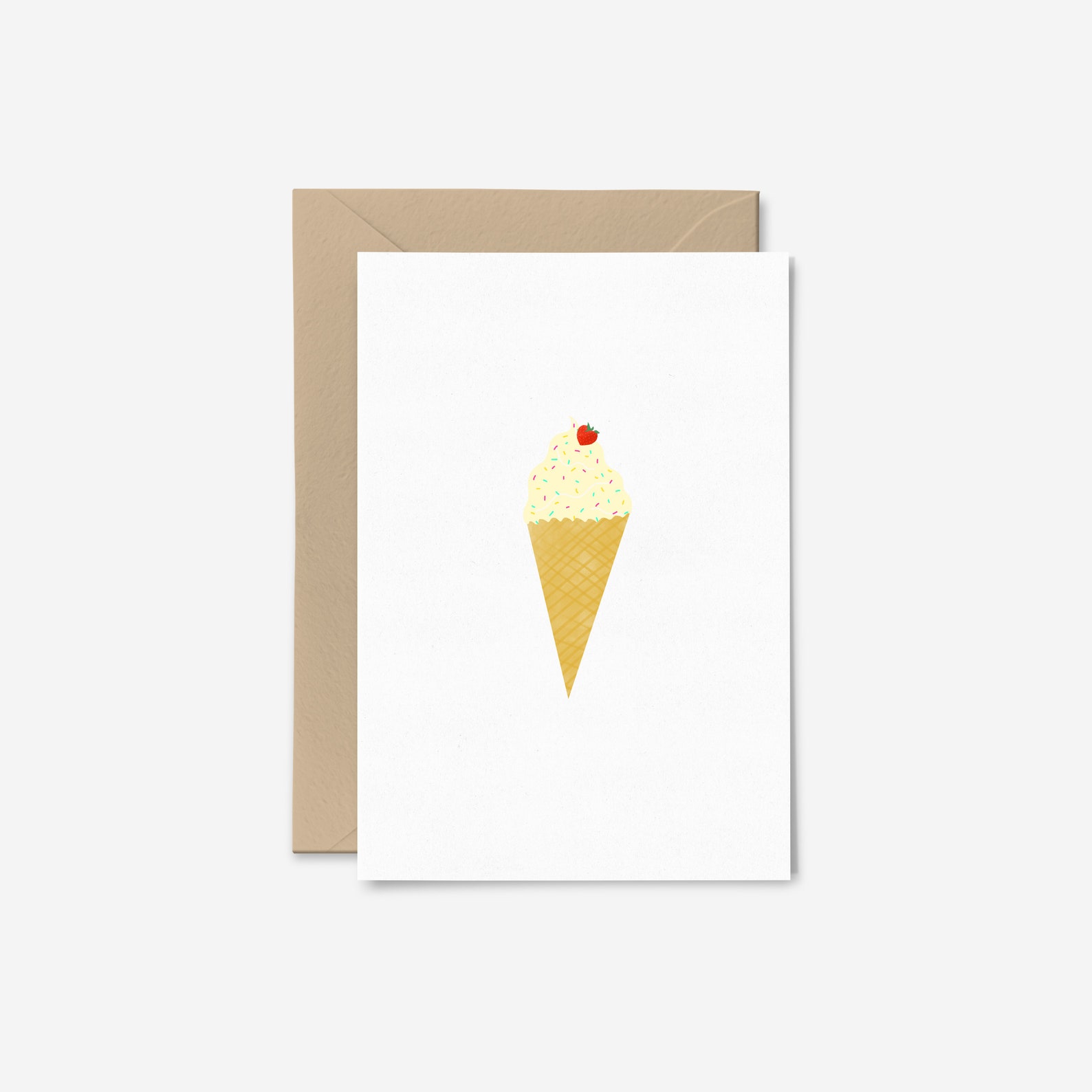 Ice Cream Cards Card Pack Greeting Card Set Notecards | Etsy