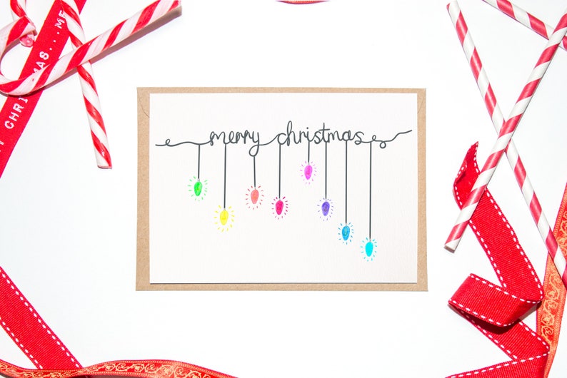 Christmas Card Pack Hand Drawn Christmas Cards | Etsy