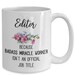 Funny Editor Mug, Cute Coffee Cup Gift, Badass Miracle Worker - Etsy
