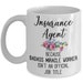 Insurance Agent Coffee Mug, Funny Gift Coffee Cup for Insurance Agent ...