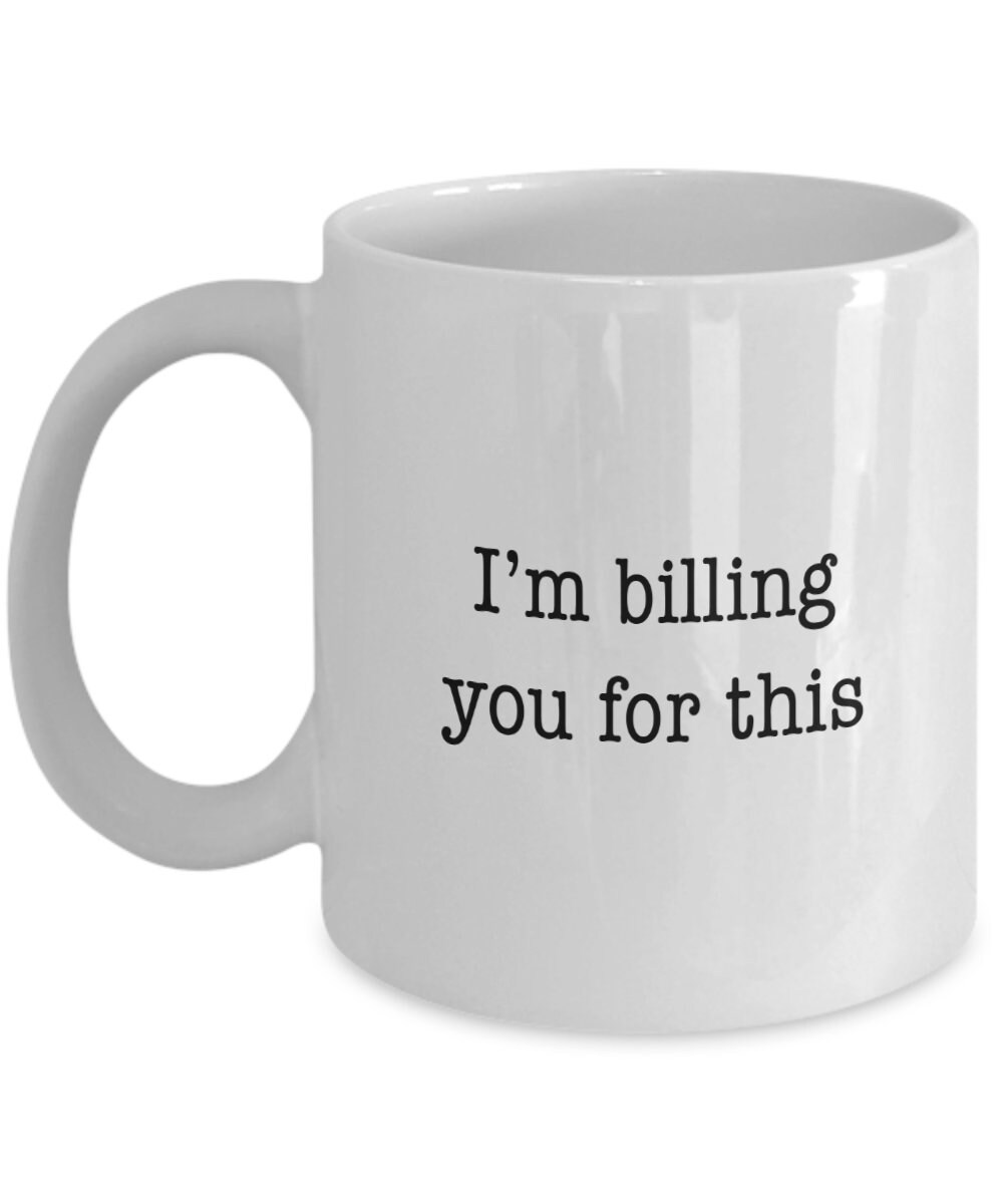 Funny Accountant Coffee Mug Lawyer or Attorney Coffee Cup - Etsy