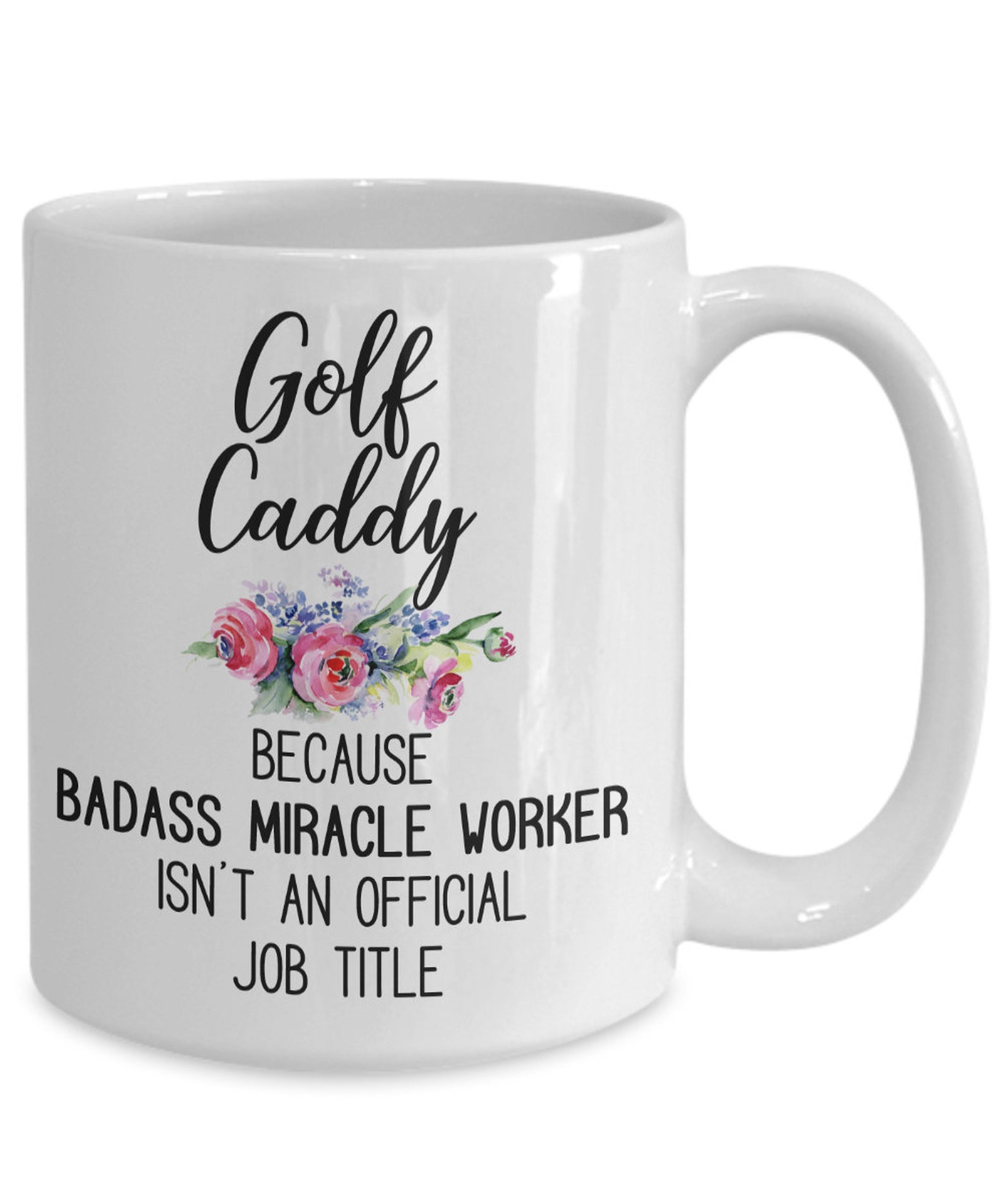 Golf Caddy Mug Funny Gift for Golf Caddy Coffee Cup Badass - Etsy