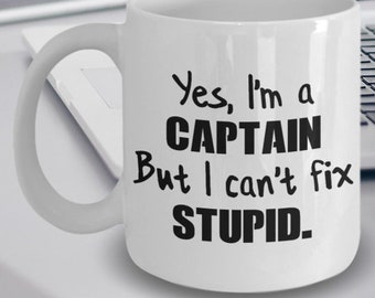 Captain Promotion, Captain Gift, Funny Captain Promoted, New Captain ...