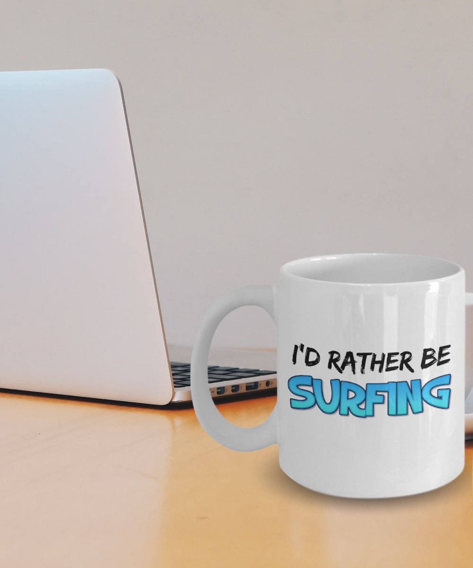 Surfing Coffee Mug i'd Rather Be Surfing Mug A - Etsy Canada