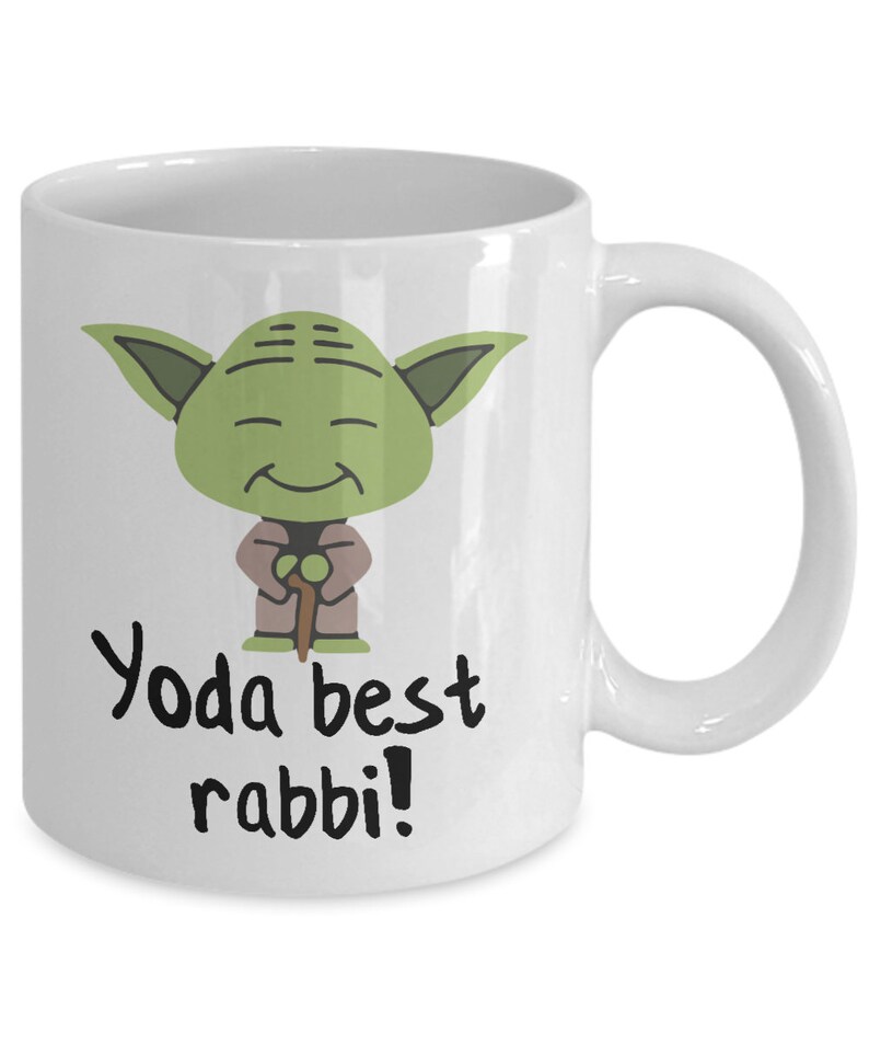 Rabbi Mug Funny Rabbi Gifts Yoda Best Rabbi Gift Star - Etsy