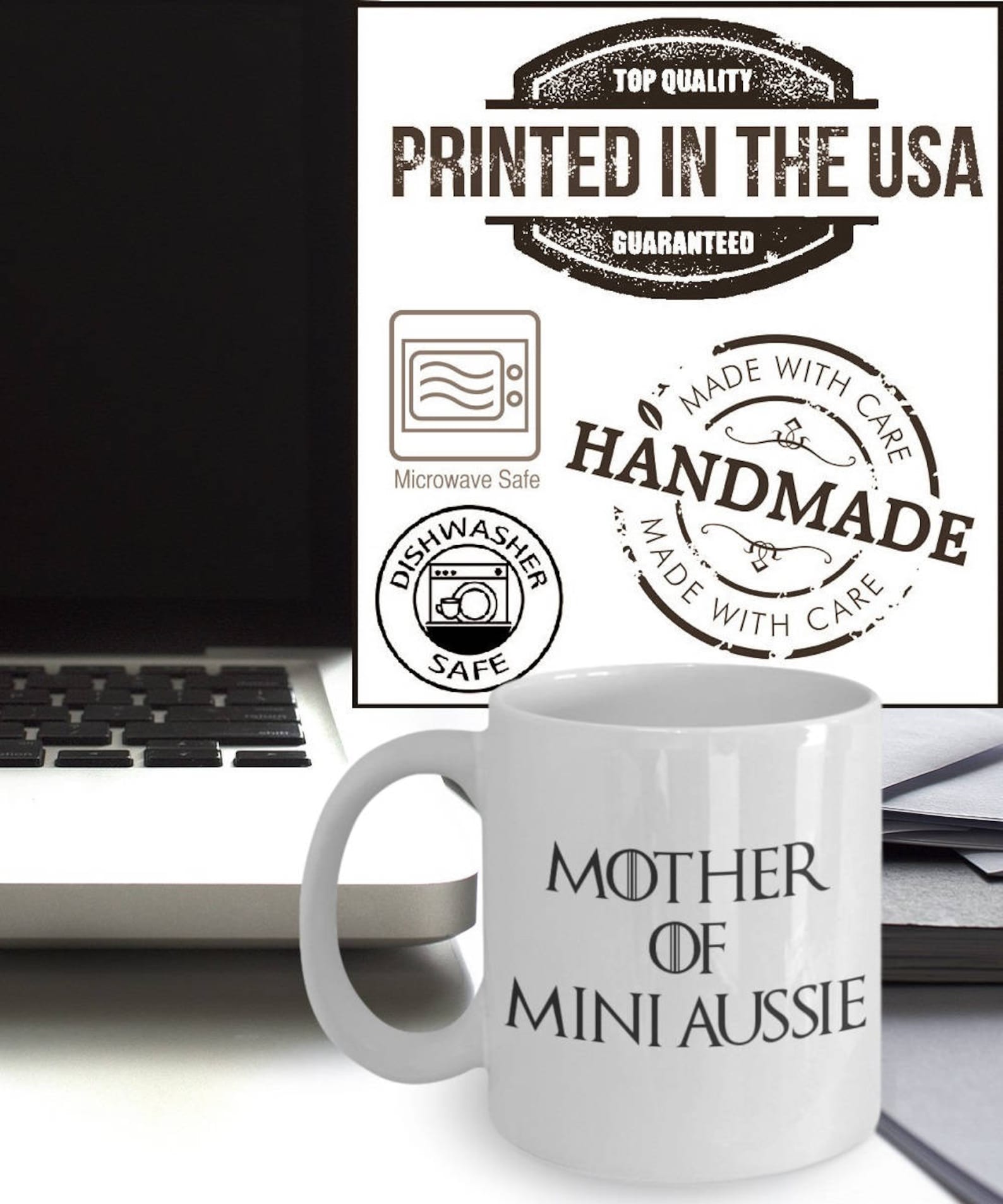 Mini Aussie Mug Mini Aussie Gifts Miniature Australian - Etsy