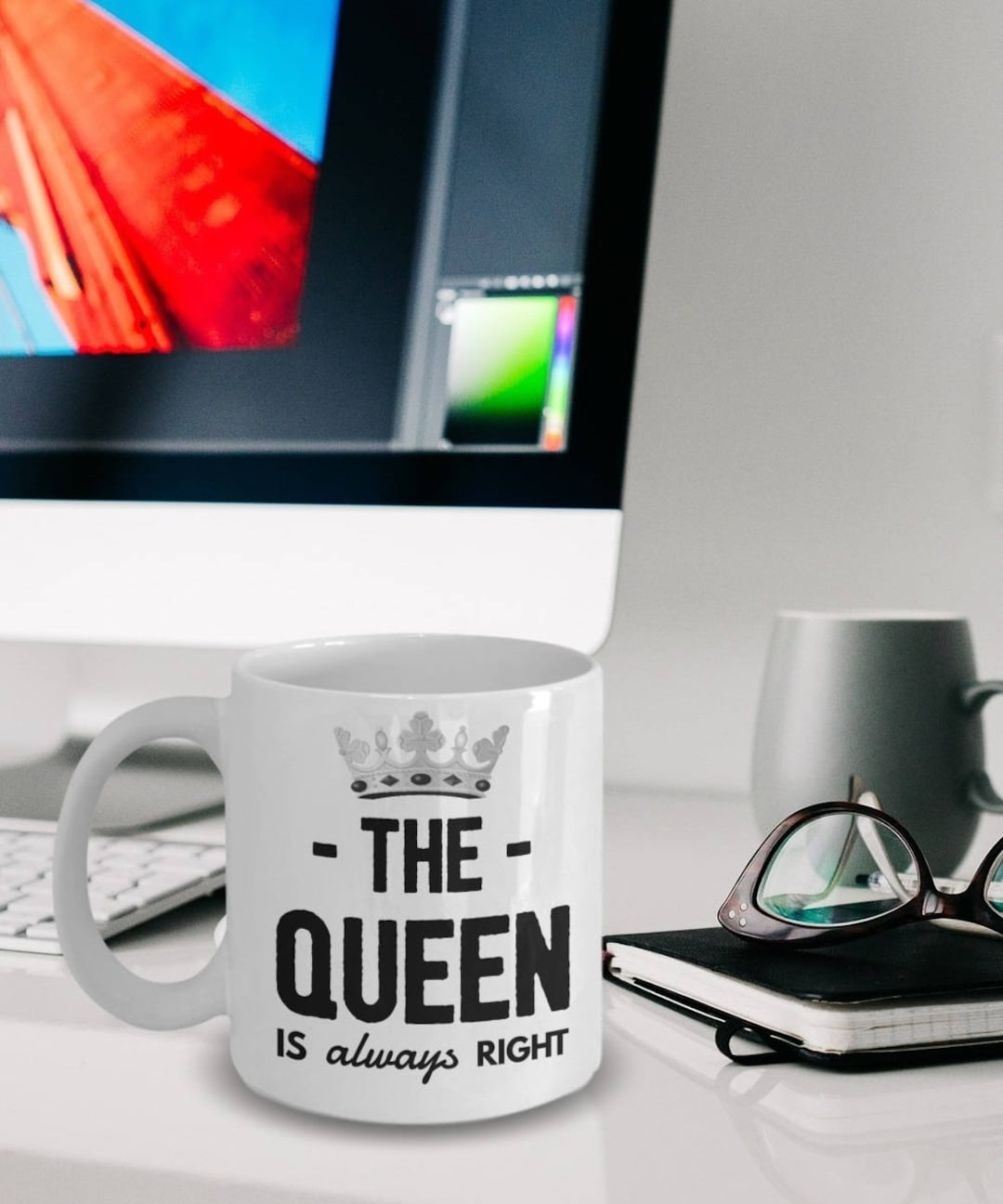 Queen Mug Queen Gifts Queen Coffee Mug the Queen is - Etsy