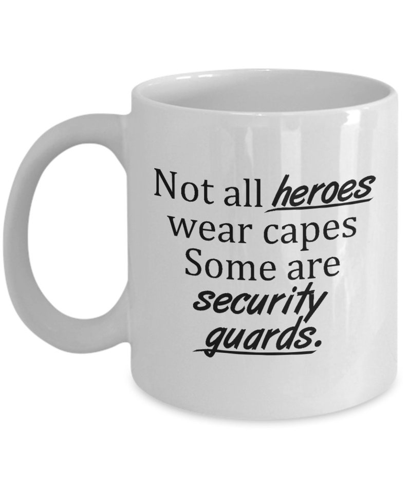 Security Guards Gift Idea Security Guard Mug Gifts for - Etsy