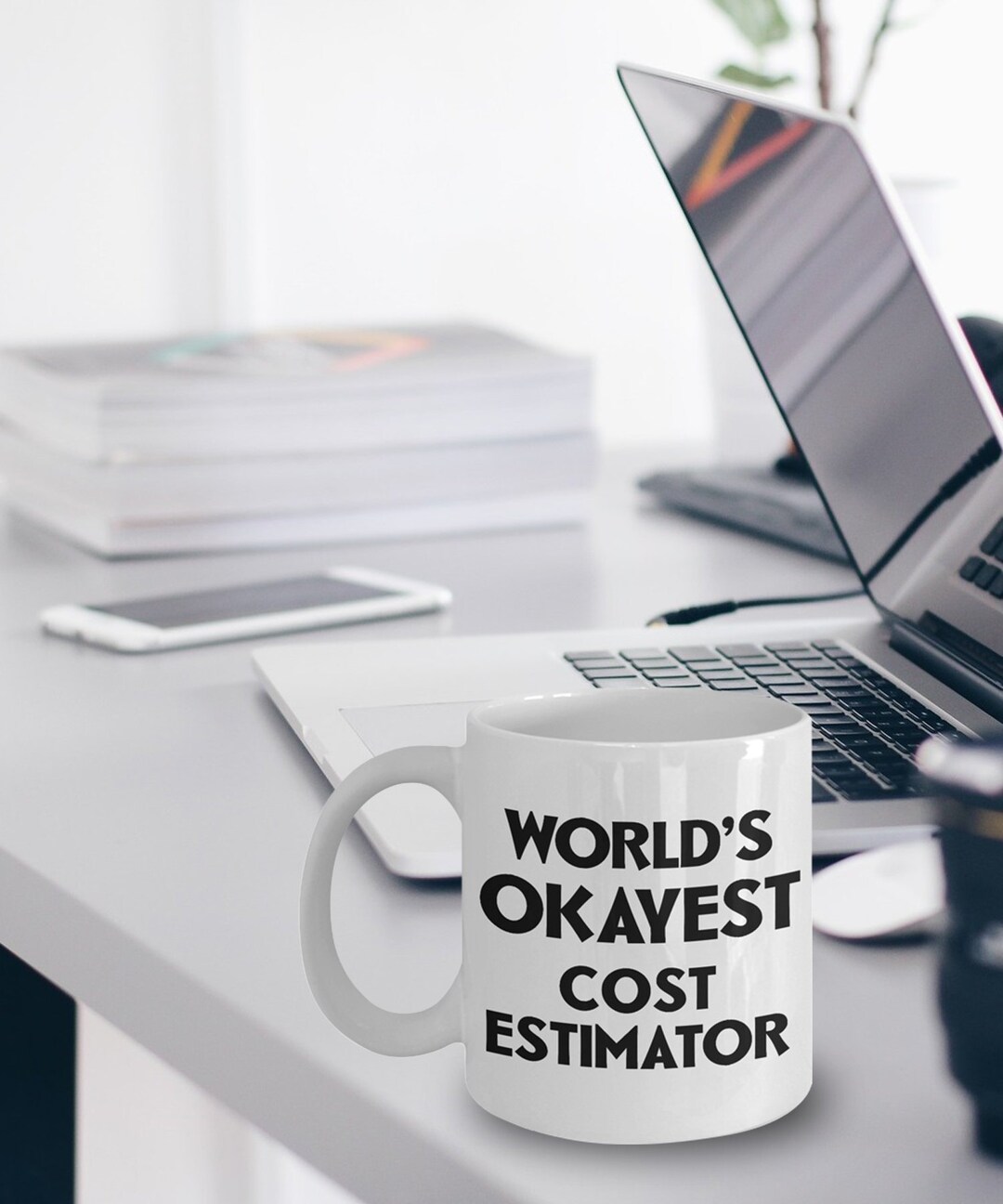 World's Okayest Cost Estimator Mug Funny Cost Estimator Mug Gift for ...