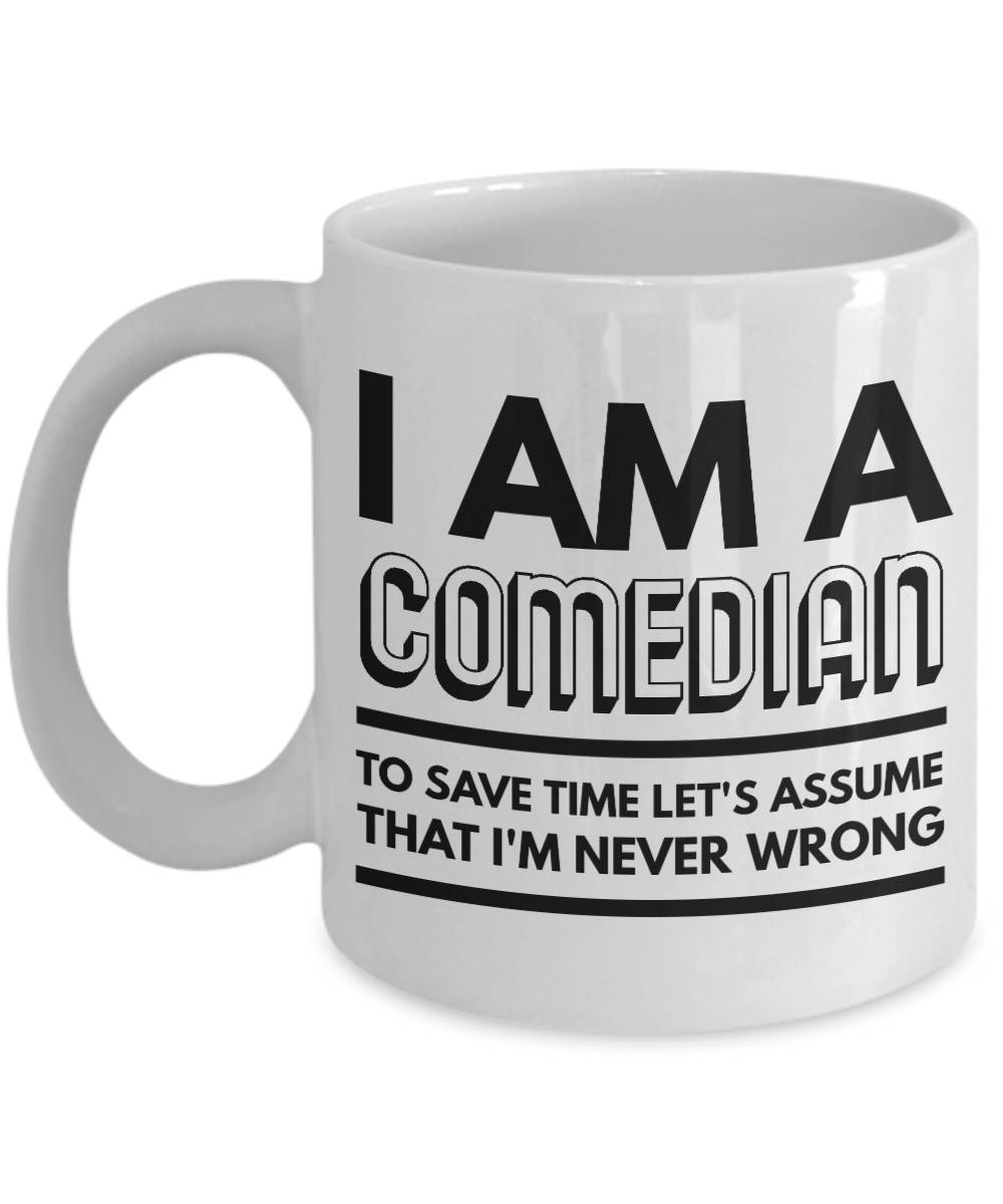 Comedian Mug Fun Comedian Mug Comedian Coffee Mug | Etsy