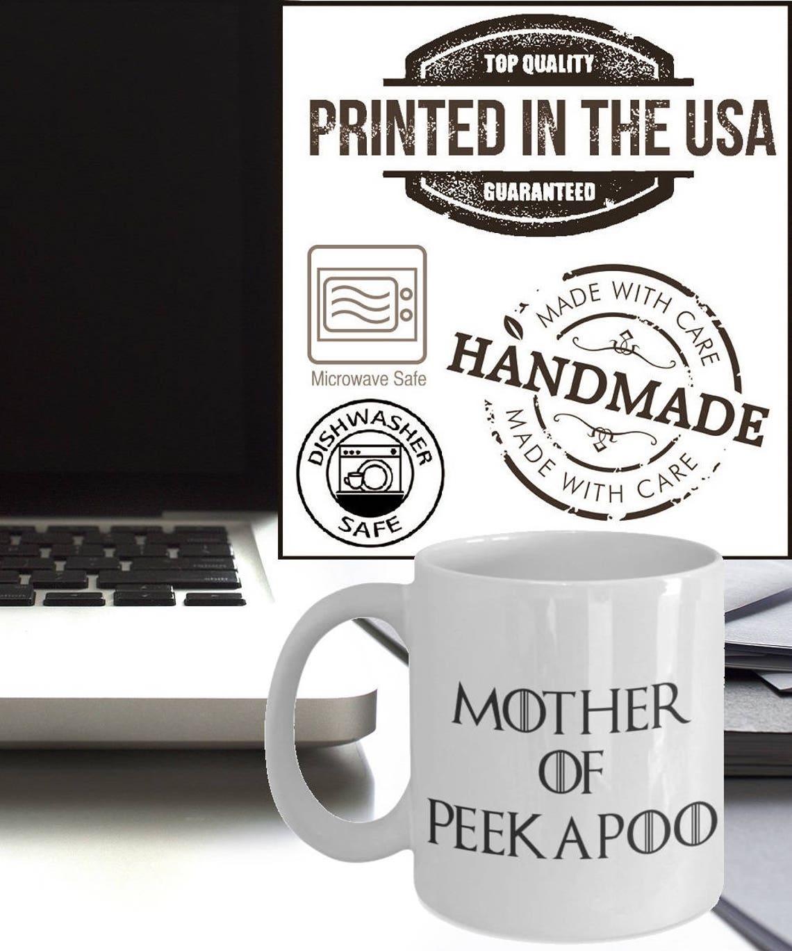 Peekapoo Mug Funny Peekapoo Coffee Mugs Peekapoo Gifts | Etsy