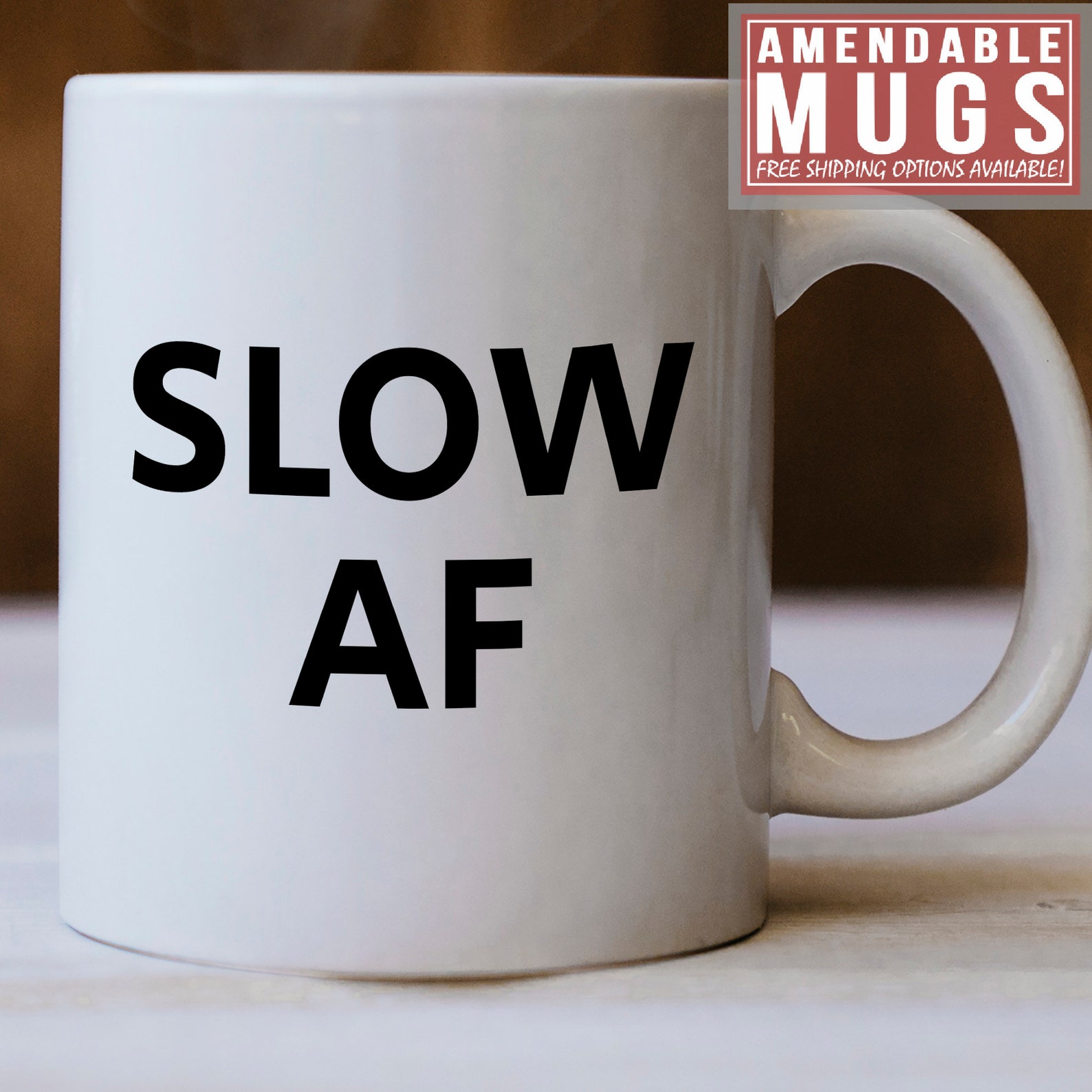 Slow AF Mug Slow Gift Idea Slow Mug Makes A Great Gift For | Etsy