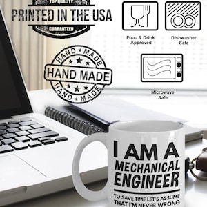 Mechanical Engineer Mug Fun Mechanical Engineer Mug I'm a Mechanical ...