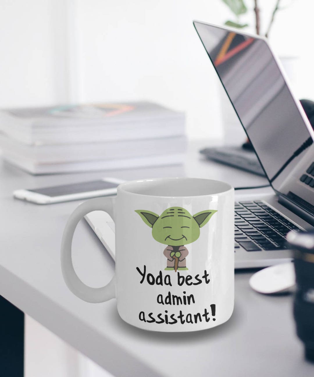Admin Assistant Mug Yoda Collectors Yoda Best Admin Assistant Gifts ...
