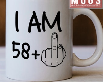 I Am 59 Middle Finger - Etsy