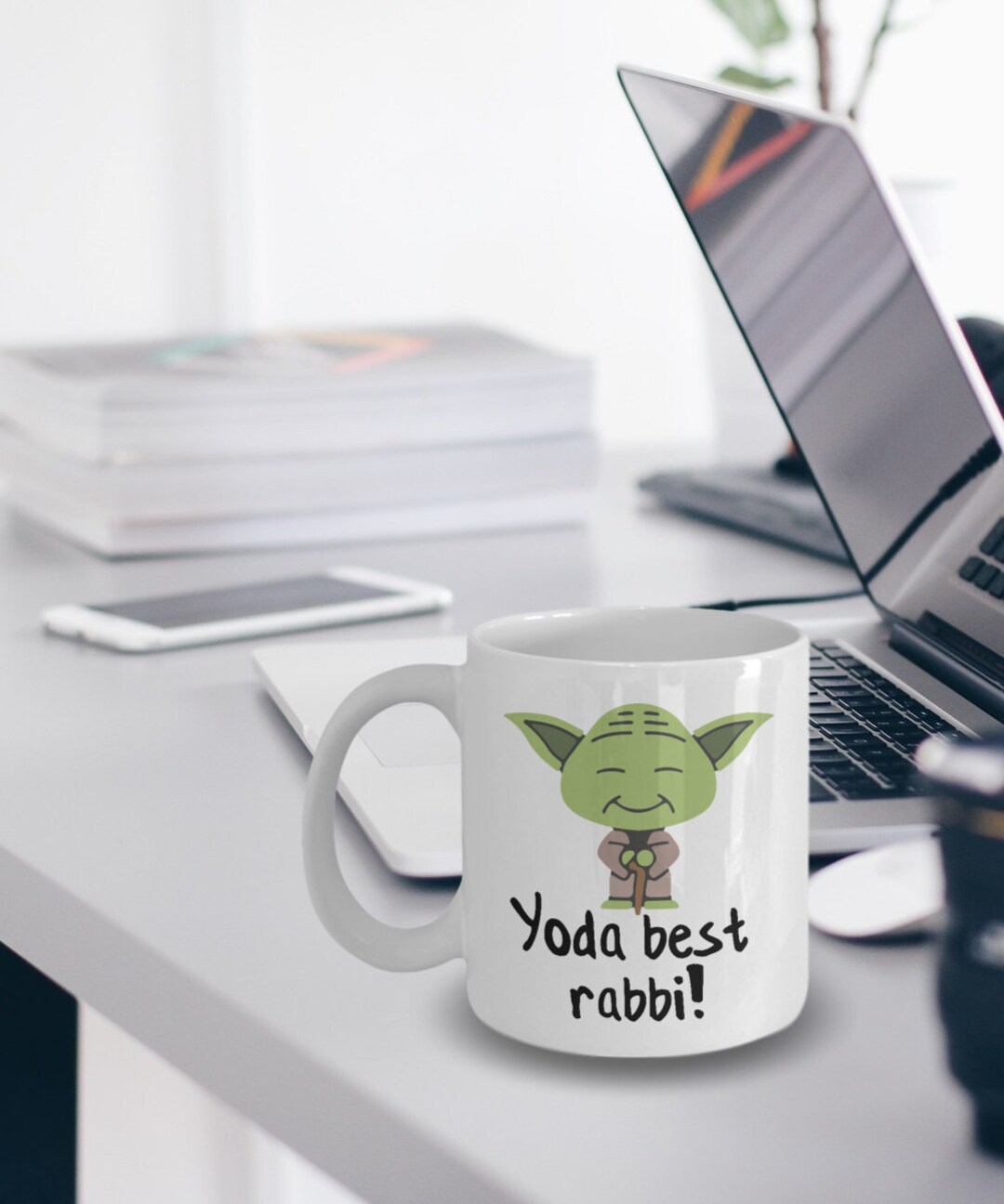 Rabbi Mug Funny Rabbi Gifts Yoda Best Rabbi Gift Star - Etsy