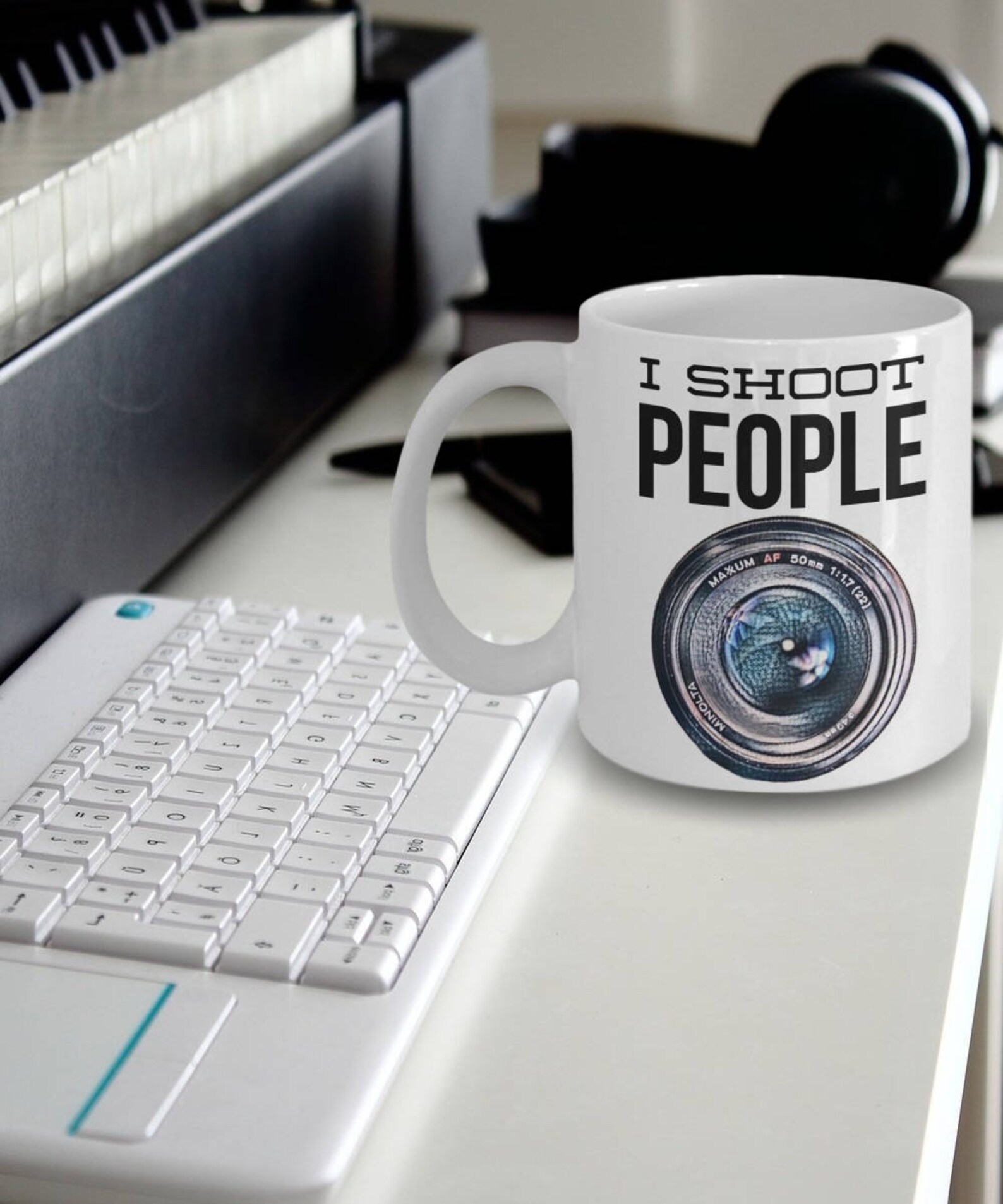 I Shoot People Mug Camera Lens Mug Makes a Great | Etsy