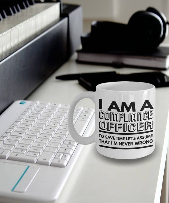 Compliance Officer Mug Fun Compliance Officer Mug I'm | Etsy